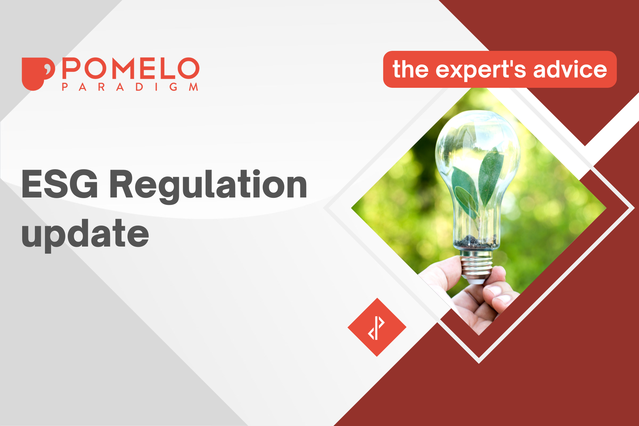 ESG Regulation update - Pomelo-Paradigm