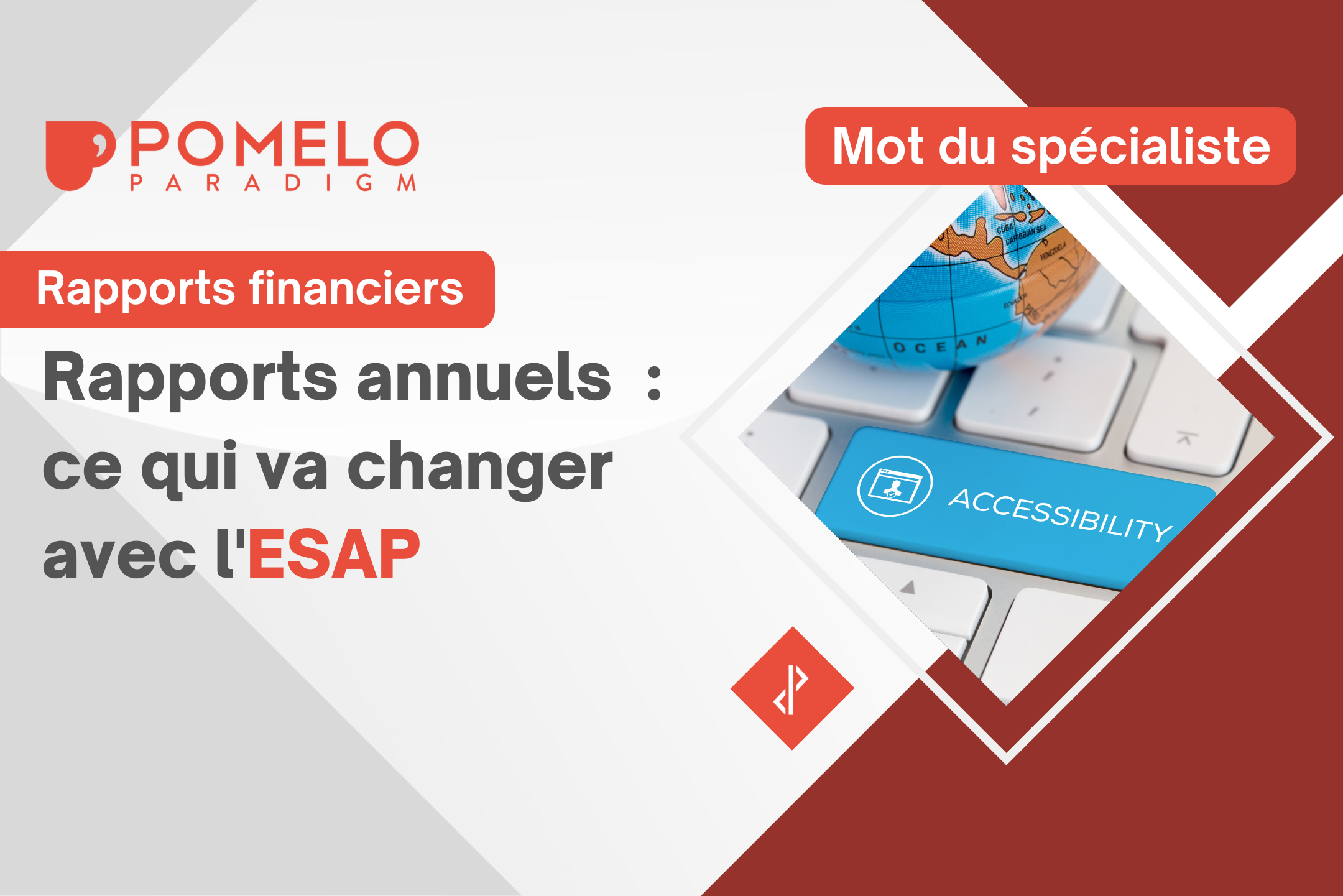 Rapports annuels : ce qui va changer avec l'ESAP - Pomelo-Paradigm